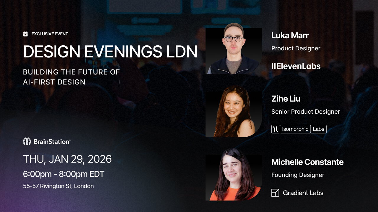 Design Evenings LDN: Building the Future of AI-First Design | BrainStation®